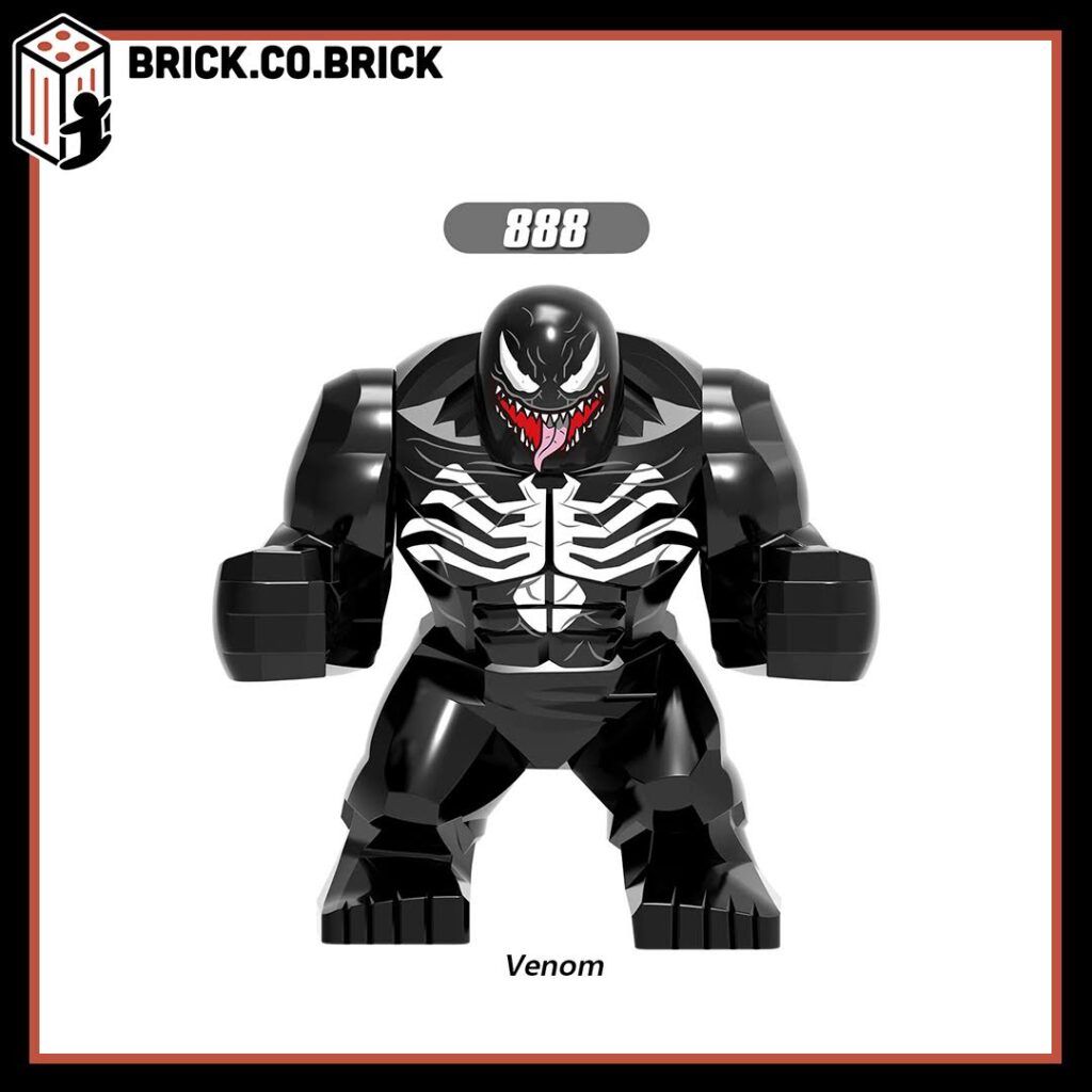 Venom Đồ Chơi Lắp Ráp Mô Hình Bigfig loại lớn Siêu Anh Hùng Marvels DC ...