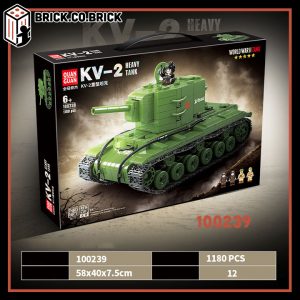 Mô hình Lắp ráp Tank Kliment Voroshilov KV-2 Đấu Sĩ Khổng Lồ Xe Tăng Hạng Nặng Soviet Xô Viết ...
