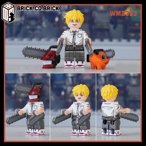 Đồ chơi Lắp ráp Chainsaw Man Denji Mini Figure Building WM6159 - Brick ...