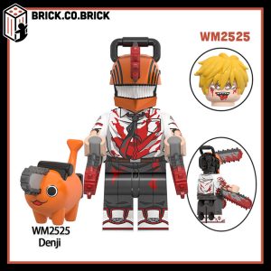 Đồ chơi Lắp ráp Chainsaw Man Denji Mini Figure Building WM6159 - Brick ...