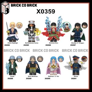 One Piece Đồ chơi Lắp ráp Nhân vật Monkey D Luffy Zoro Mô hình Kuma ...